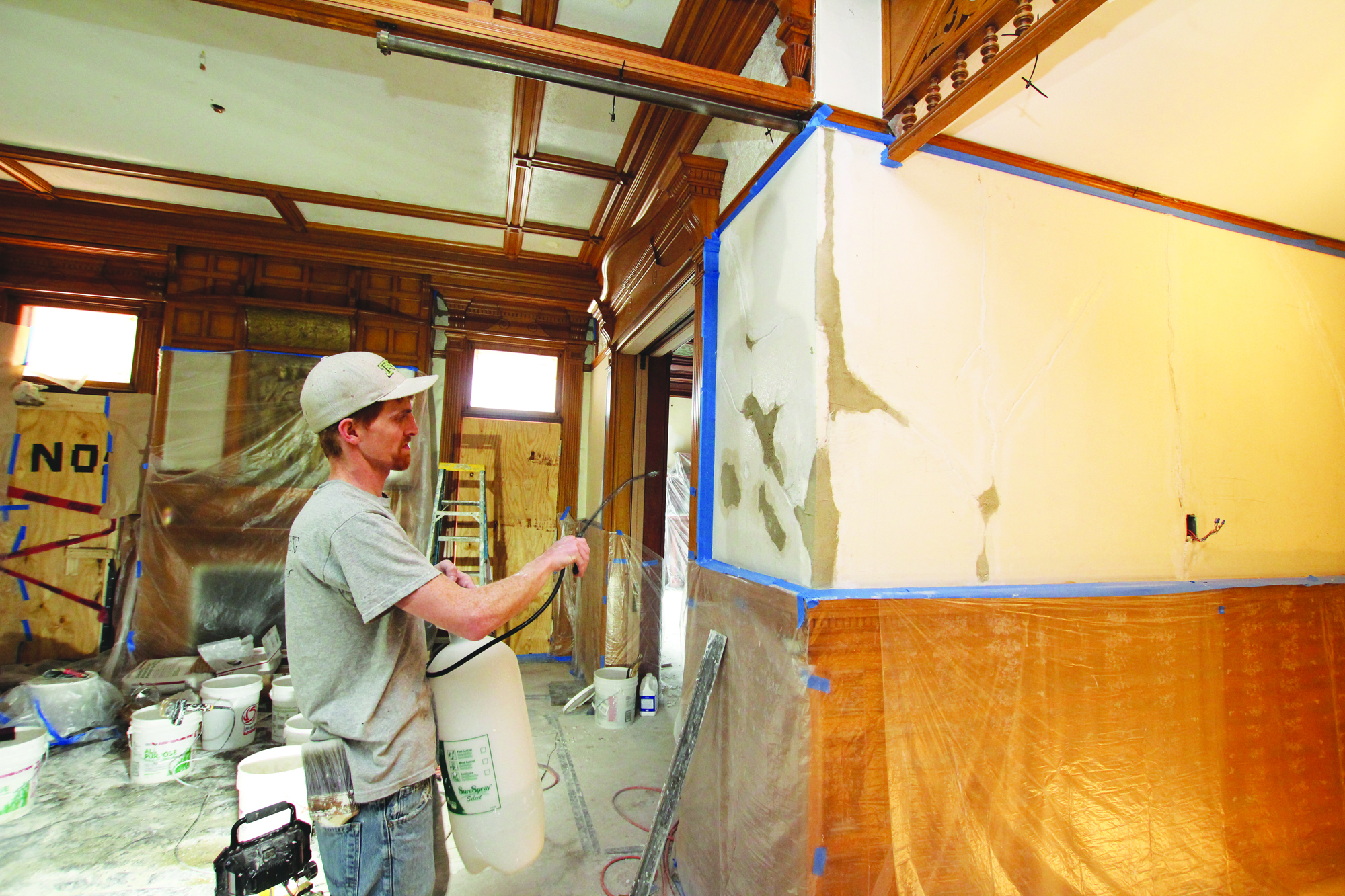 Historic Home Preservation - Plaster Repair