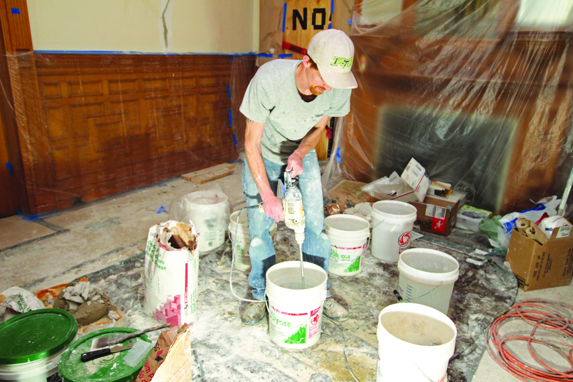 Historic Home Preservation - Plaster Repair