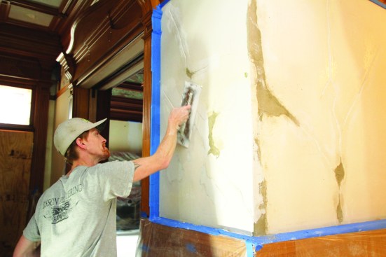 Historic Home Preservation - Plaster Repair