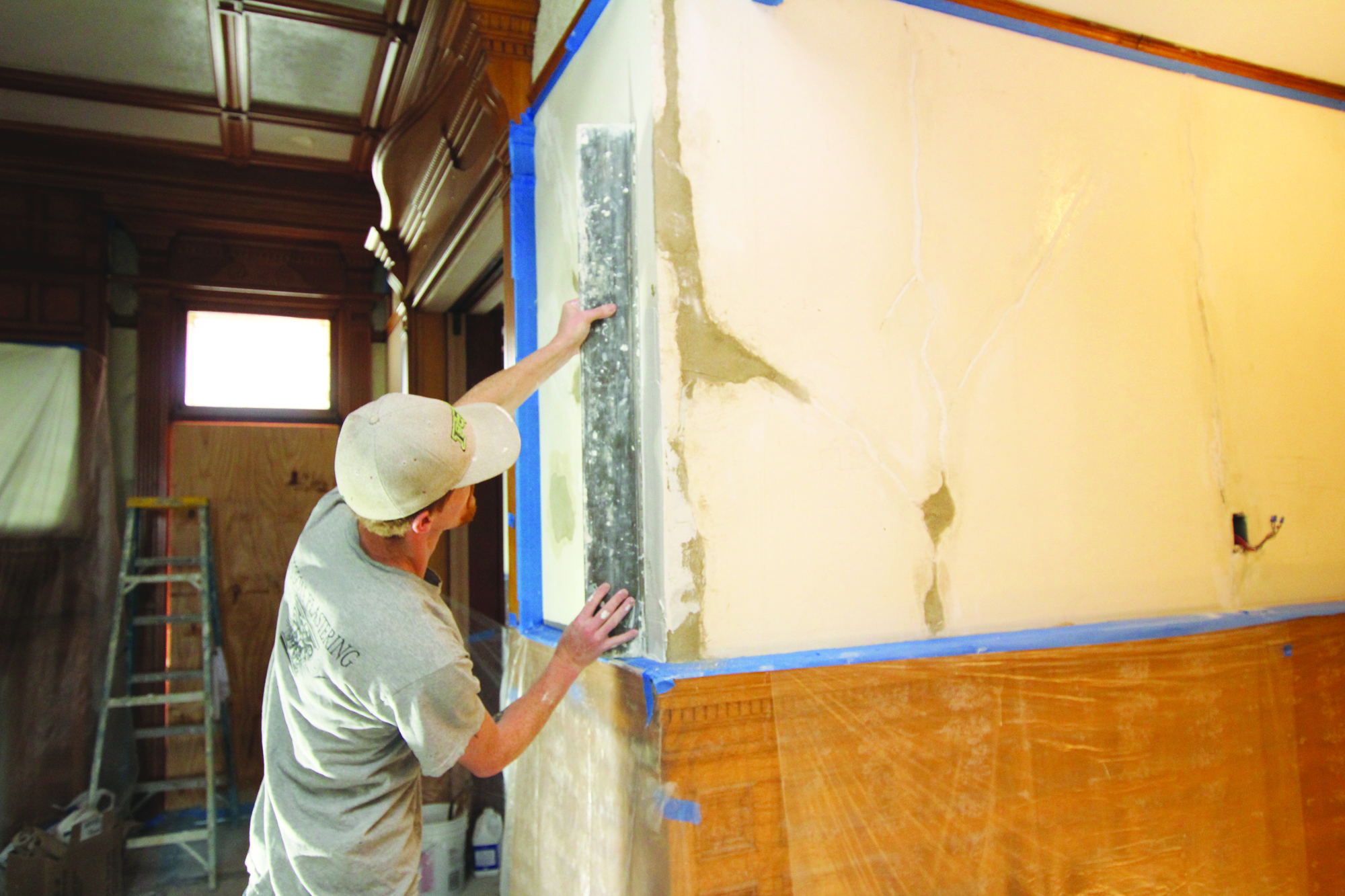 Historic Home Preservation - Plaster Repair