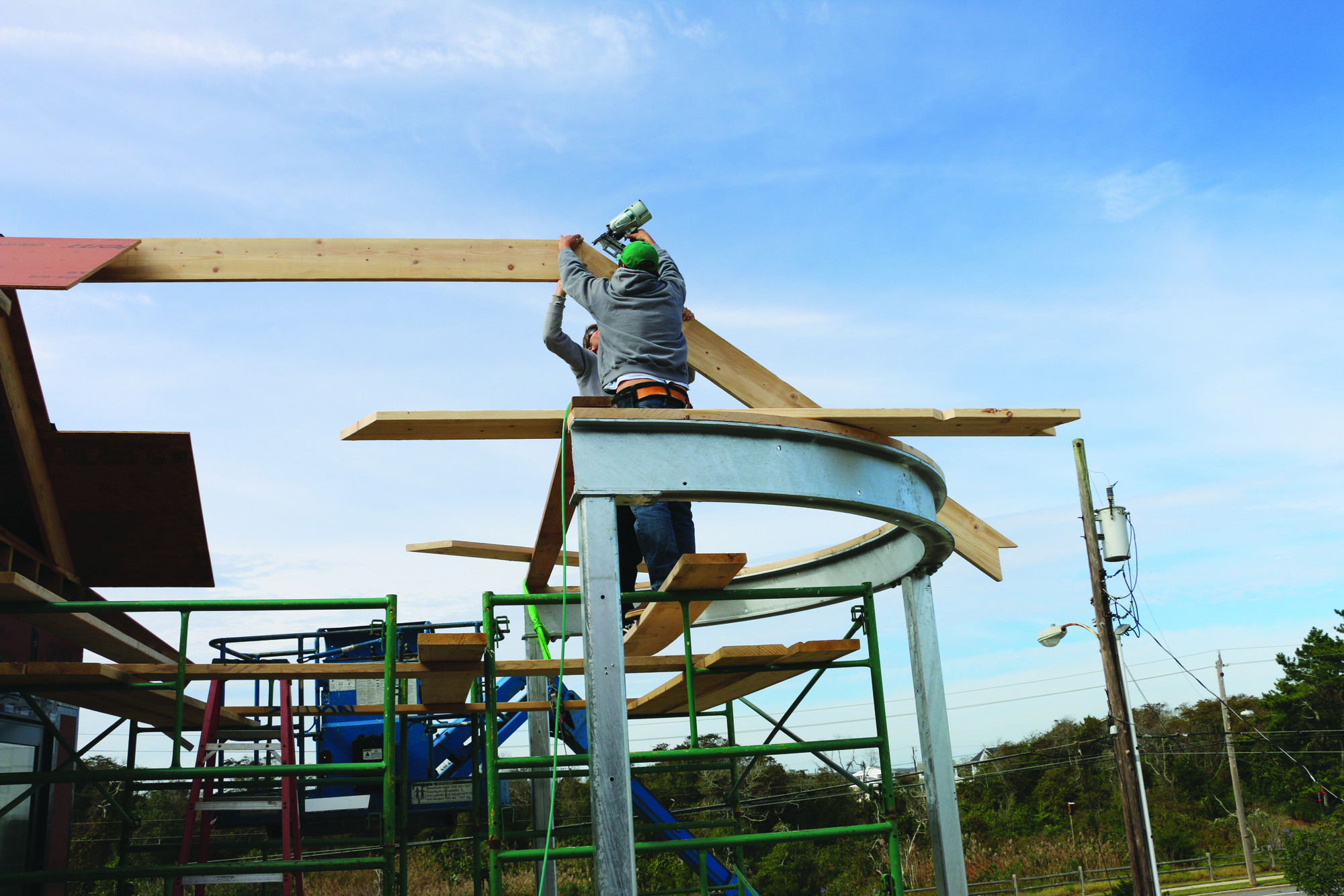 Rafter Framing for a Conical Roof