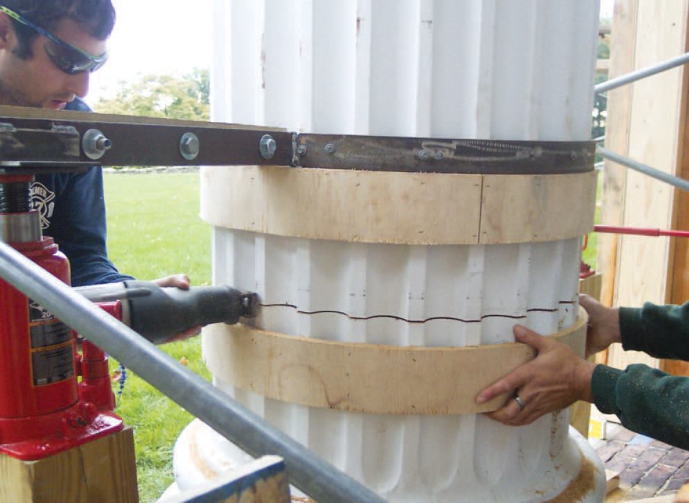 Replacing Giant Columns