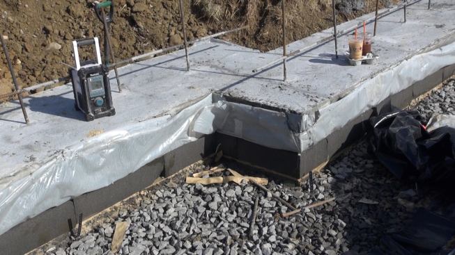Insulated Footings for a Massachusetts Passive House
