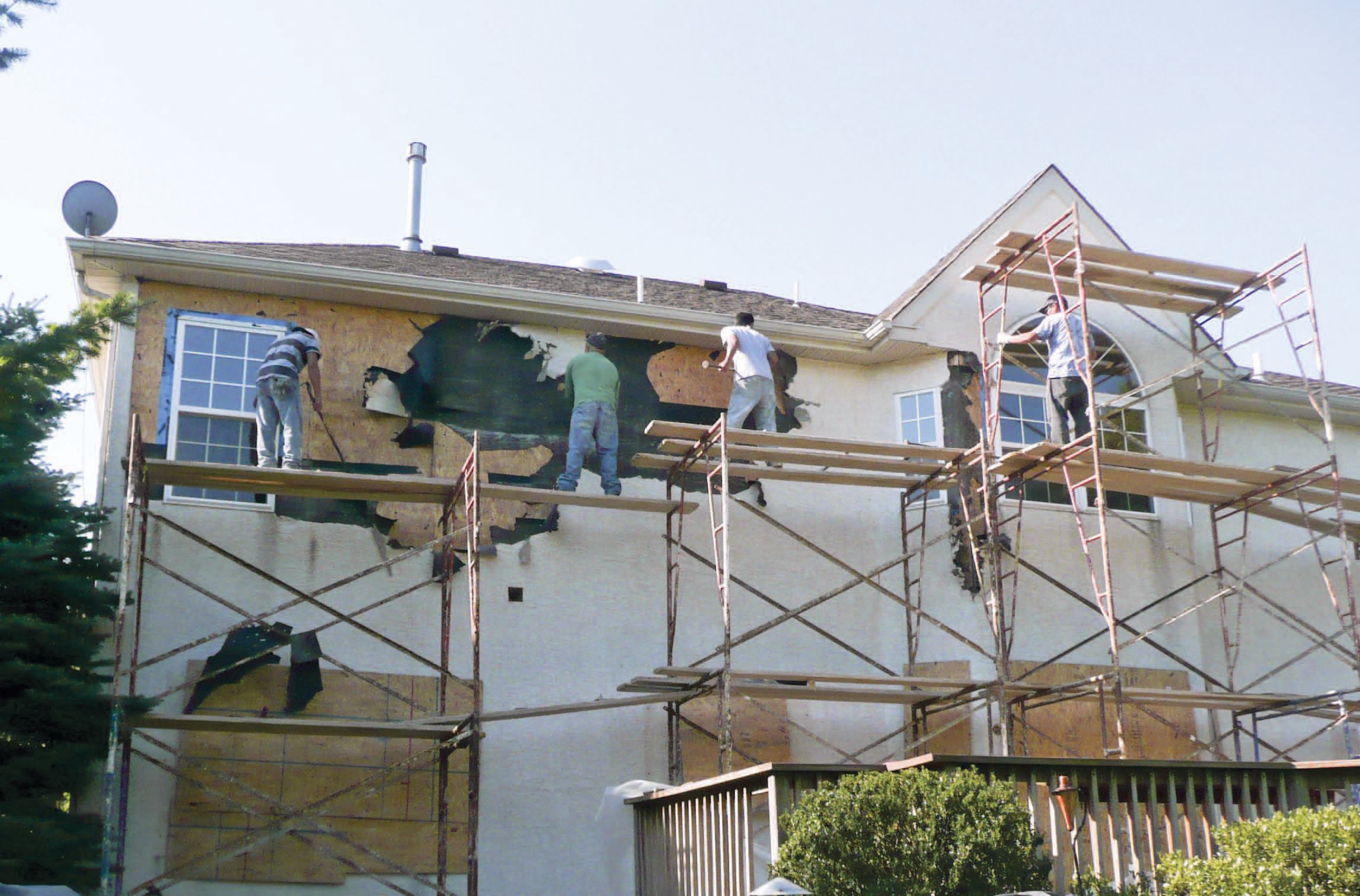 Fixing a Botched Stucco Job