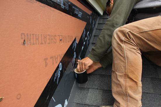 Rainscreen Shingle Siding for a Coastal Dormer