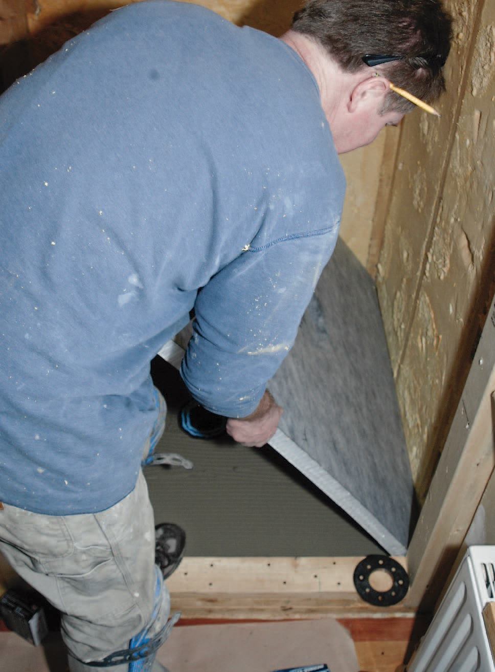 Installing a ProBase Shower Pan