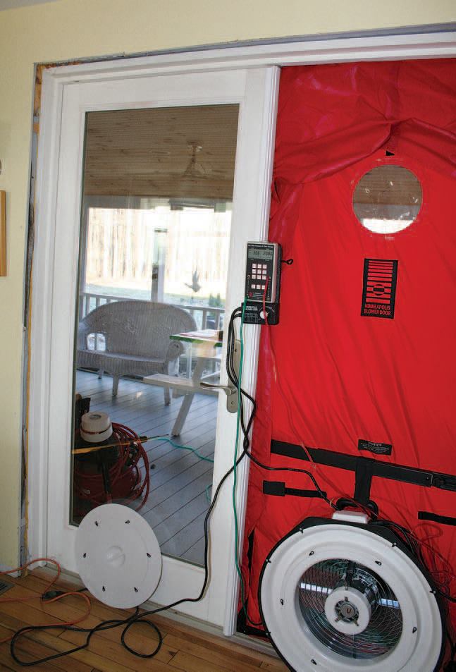 Blower Door Testing