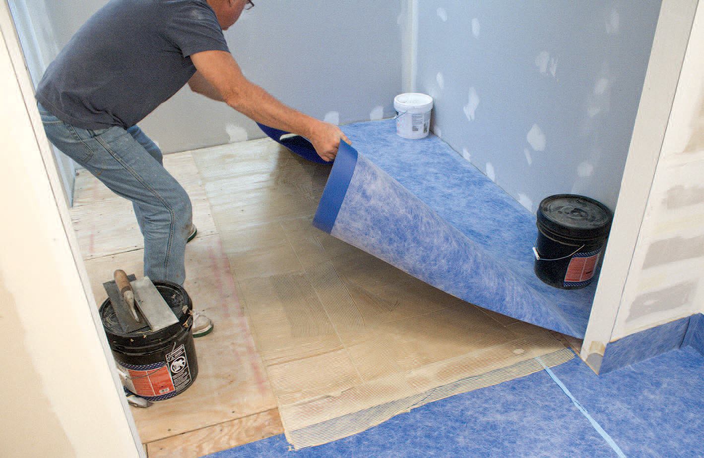 Tiling Over Plywood Subfloors