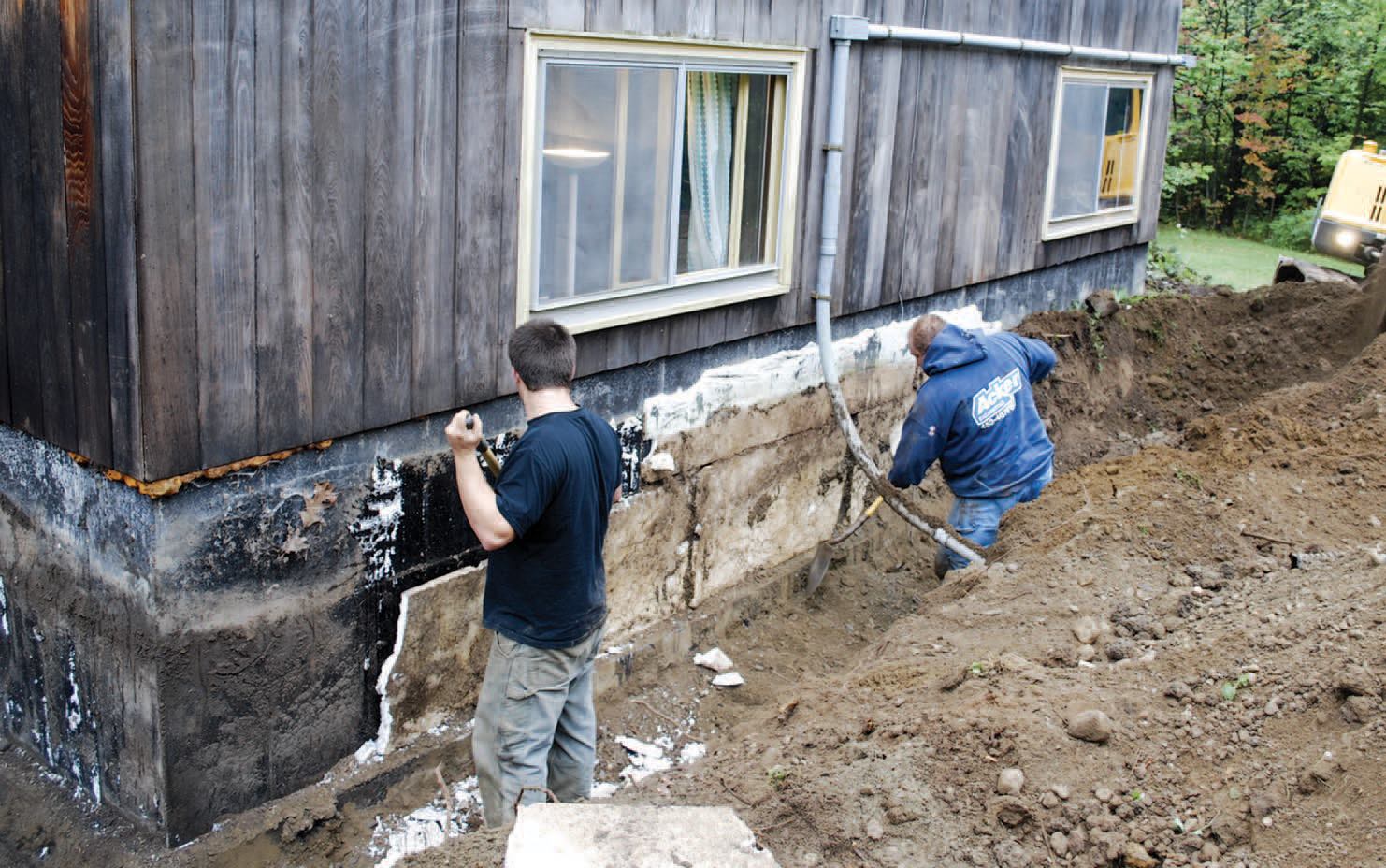 Tightening A House Shell From The Outside