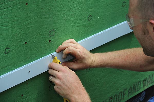 Easy, Low-Cost, Drainable Strapping for Rainscreen Siding