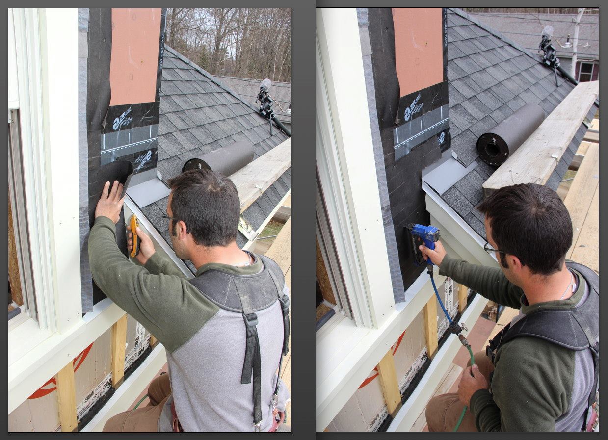 Rainscreen Shingle Siding for a Coastal Dormer