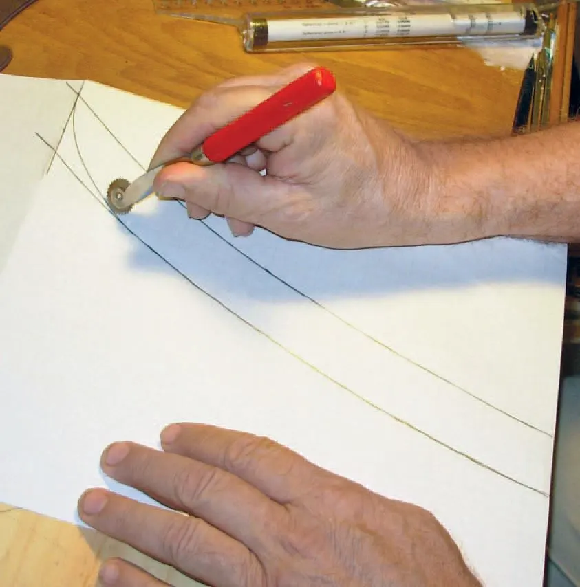 Basic Pattern-Routing for Perfect Tread Returns