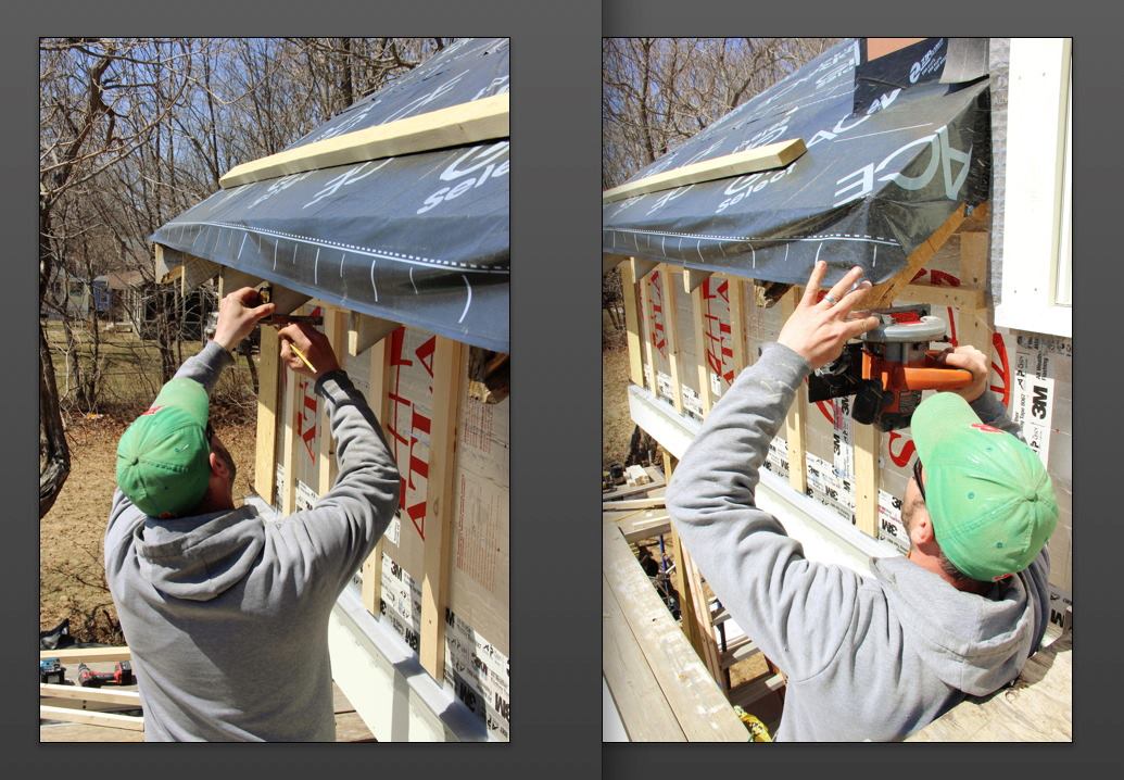Island Home Makeover: Eave Trim Details