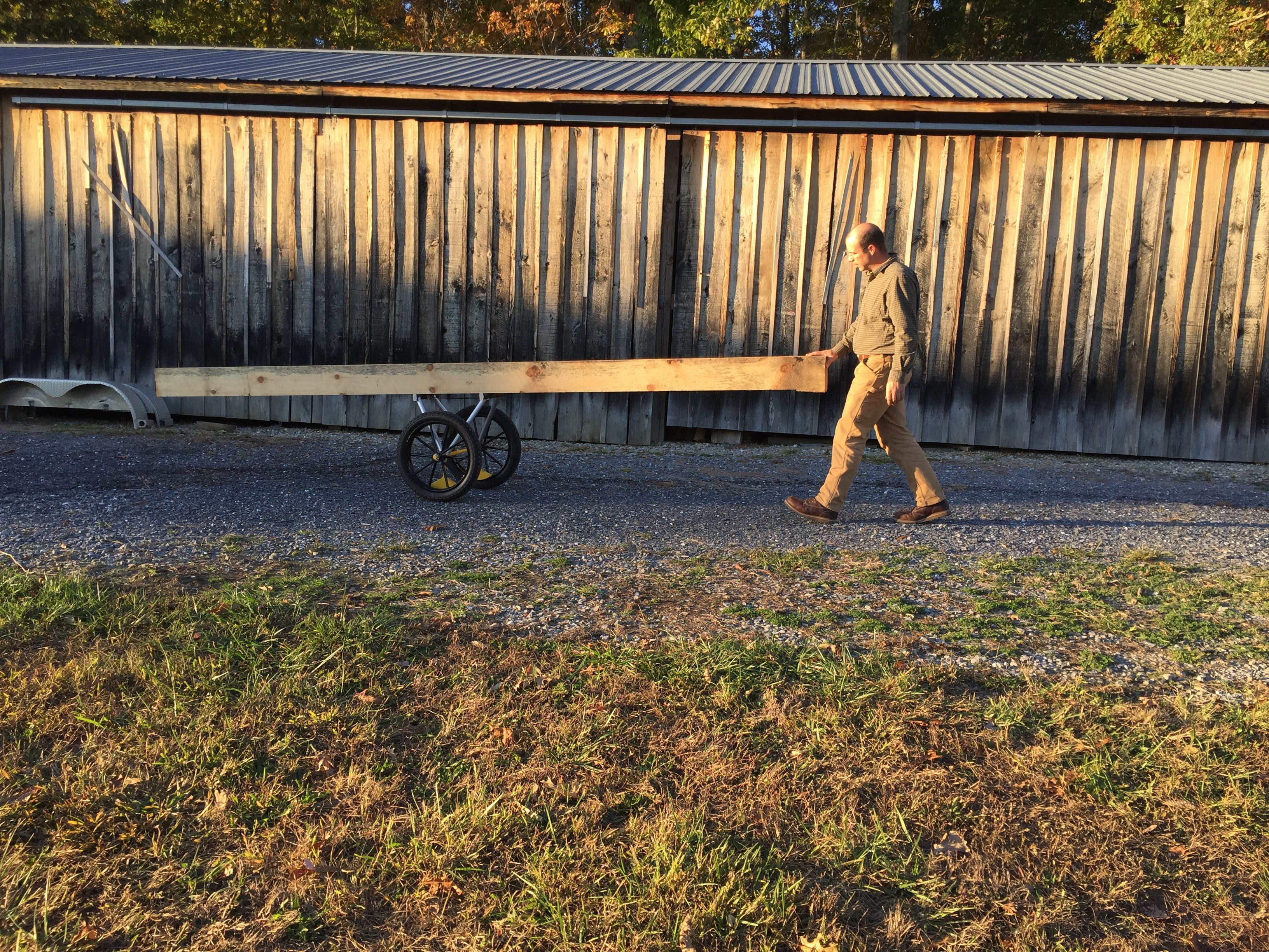 Timber Framer’s Timber Cart
