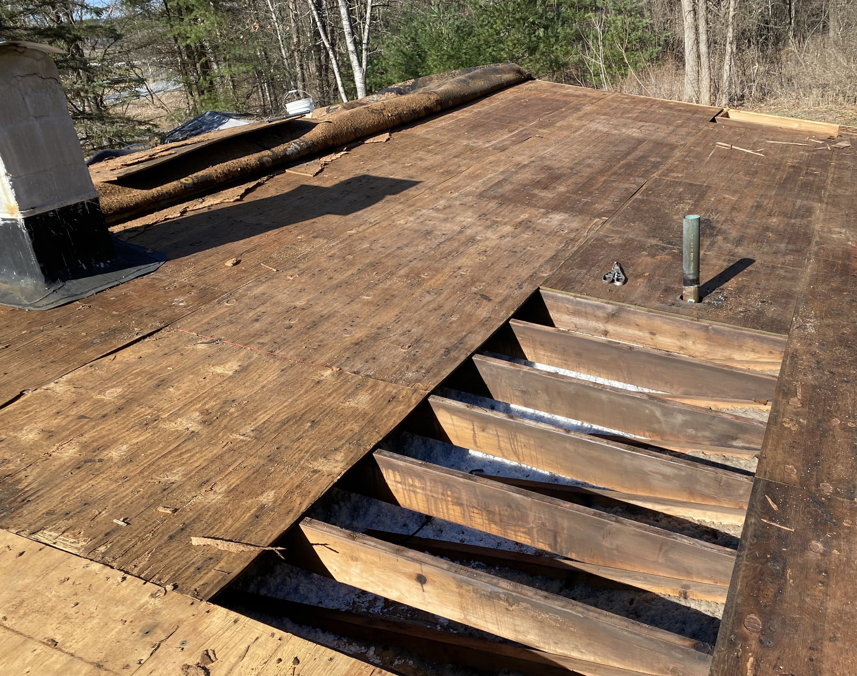 Roof Collapse Averted