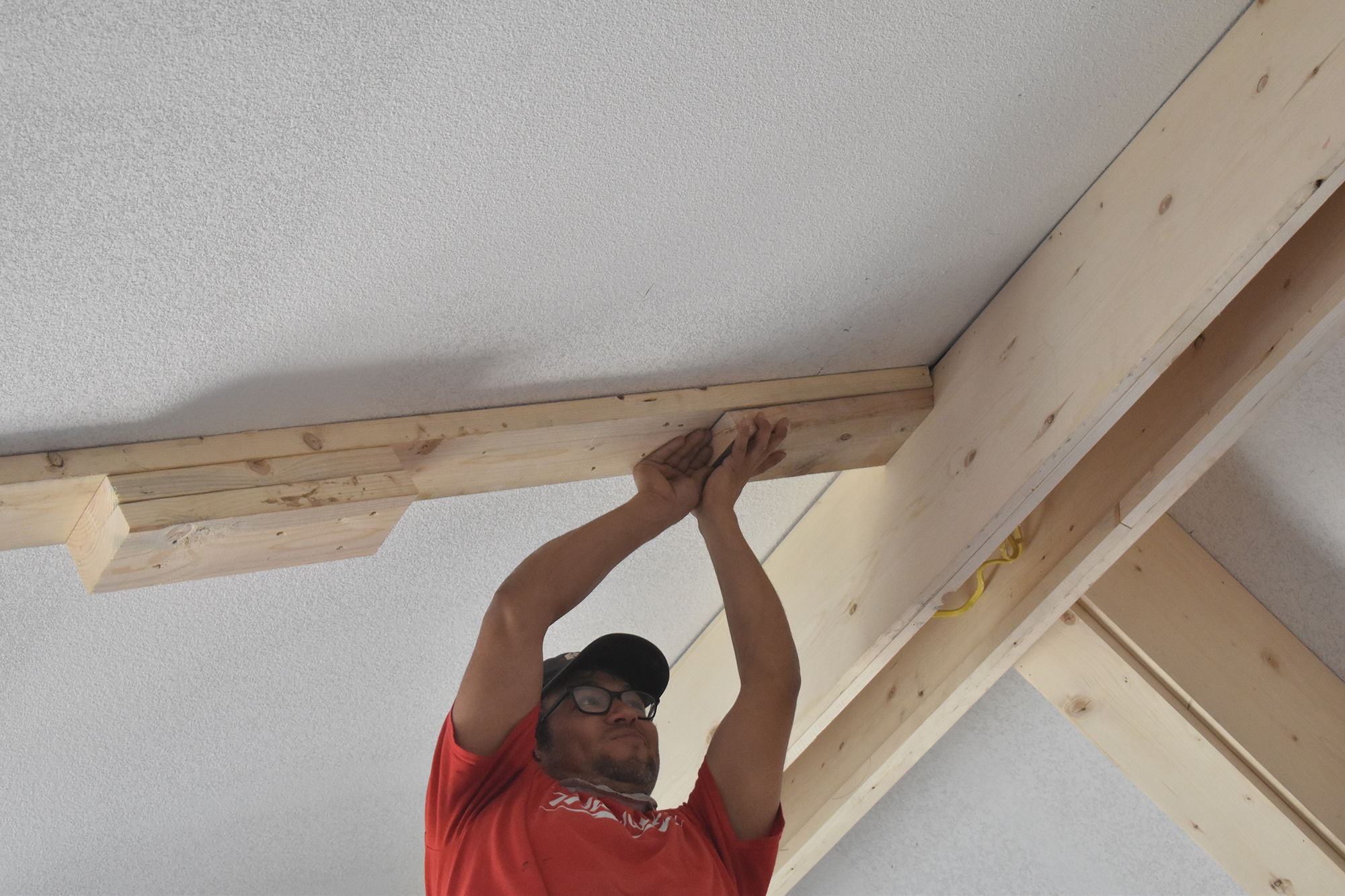 Decorative Beams for a Vaulted Ceiling