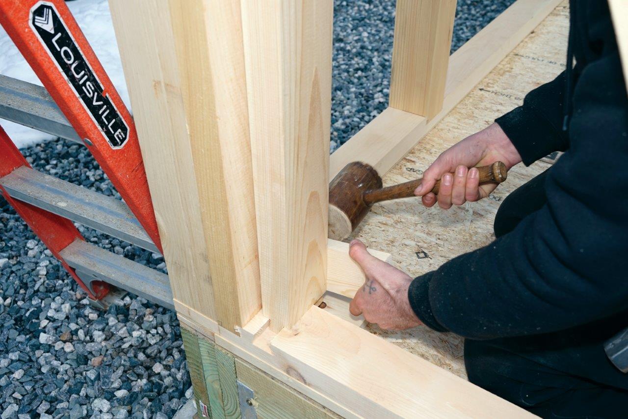 A Dovetailed Stick Frame