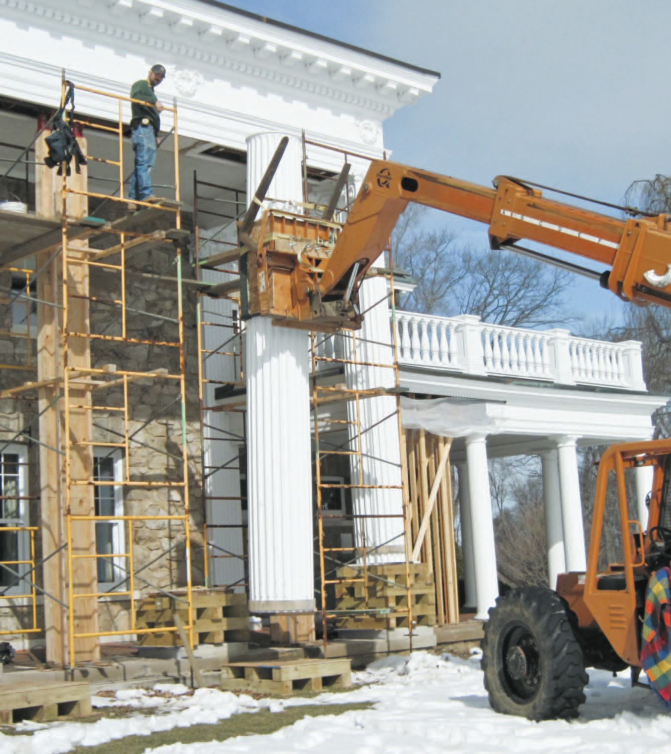 Replacing Giant Columns