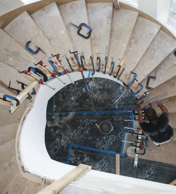 Building a Curved Handrail