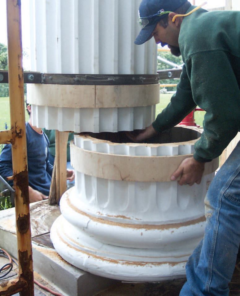 Replacing Giant Columns