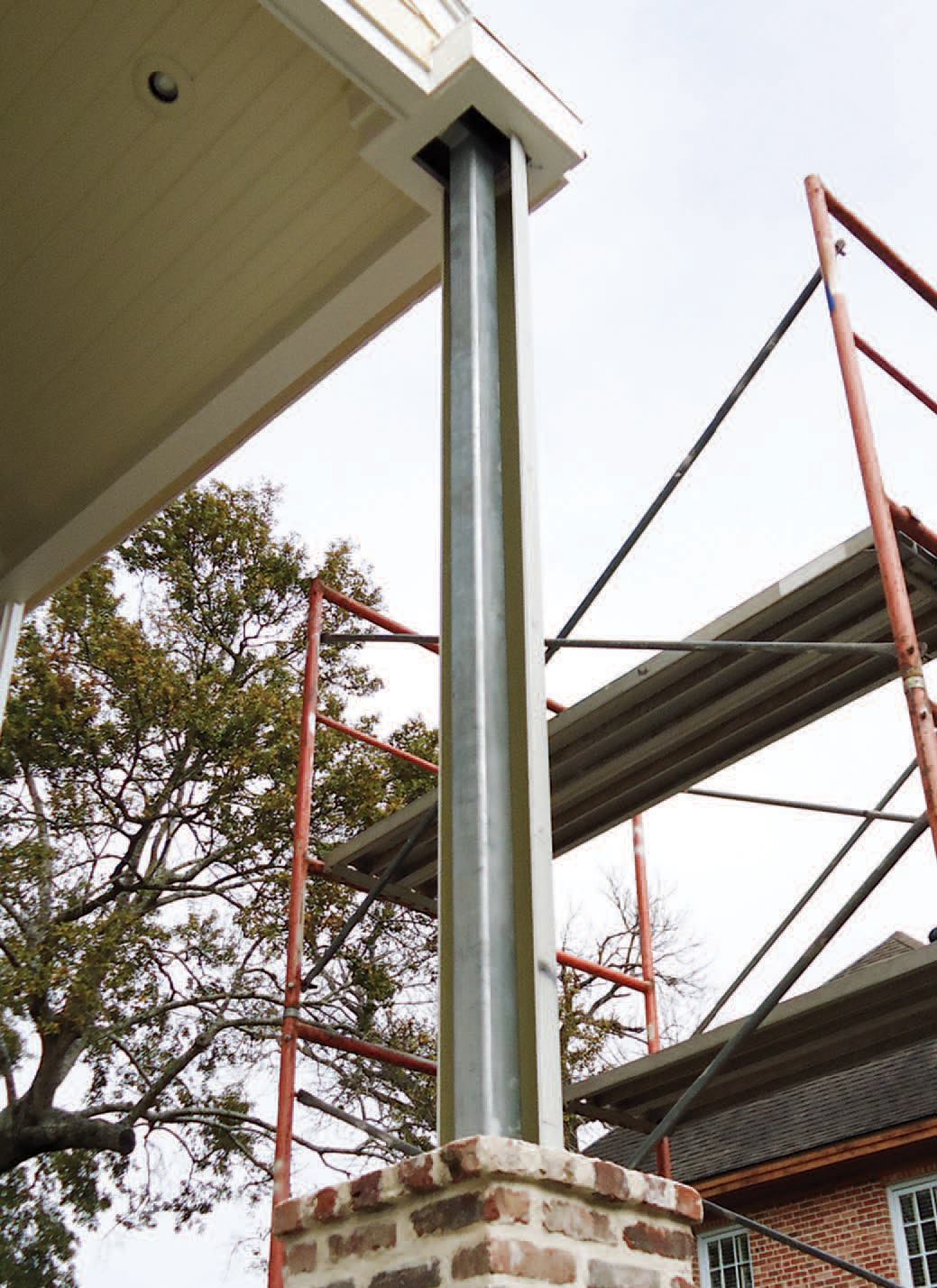 Installing a Split Column