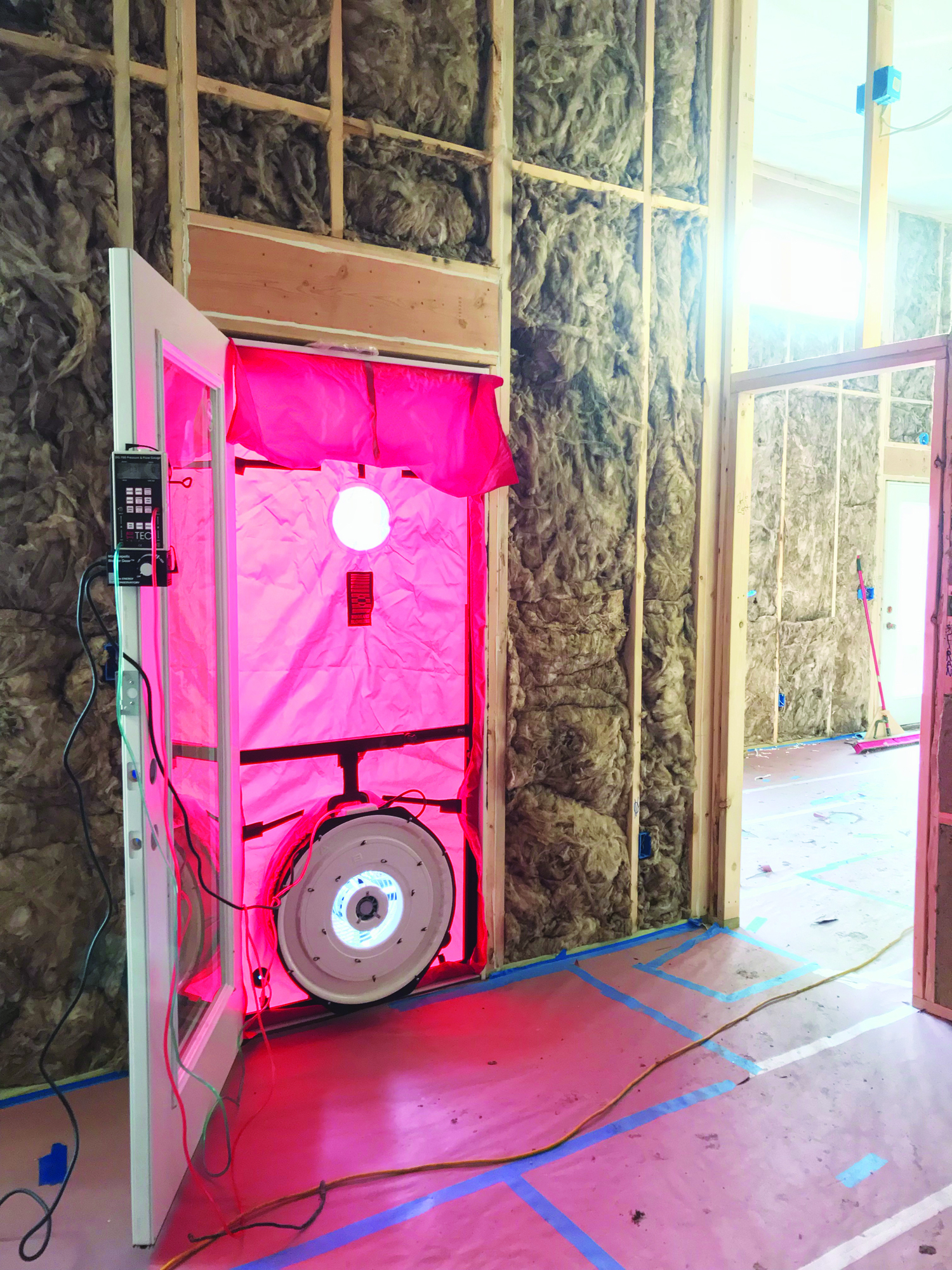 Blower Doors for Builders