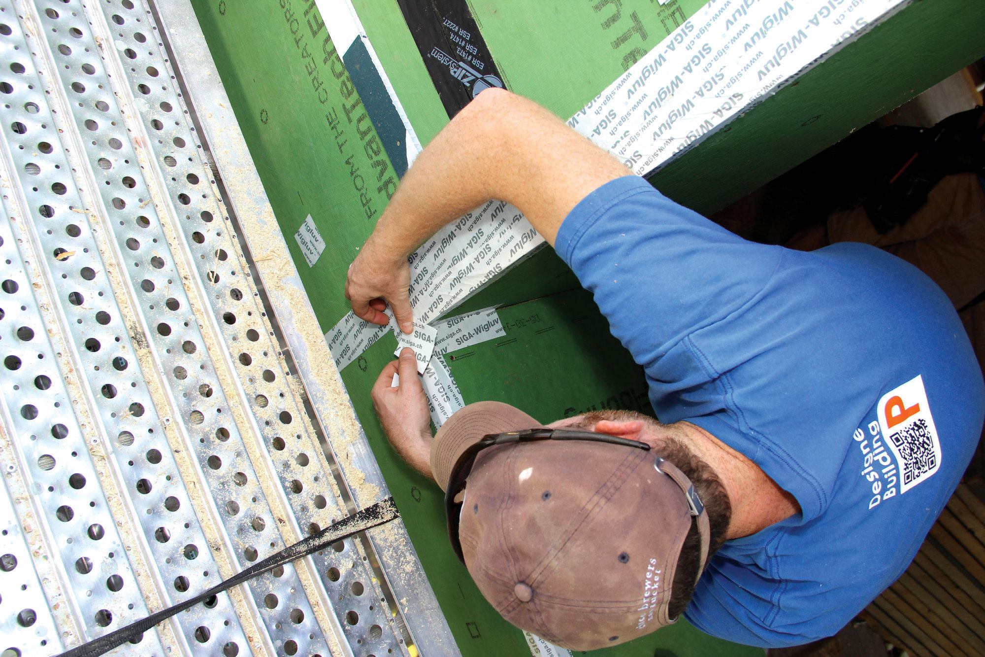 Installing Windows in a Deep Wall