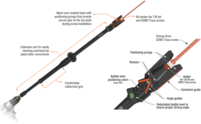Simpson Quik Stik: Like an Autofeed Extension for Setting Rafters