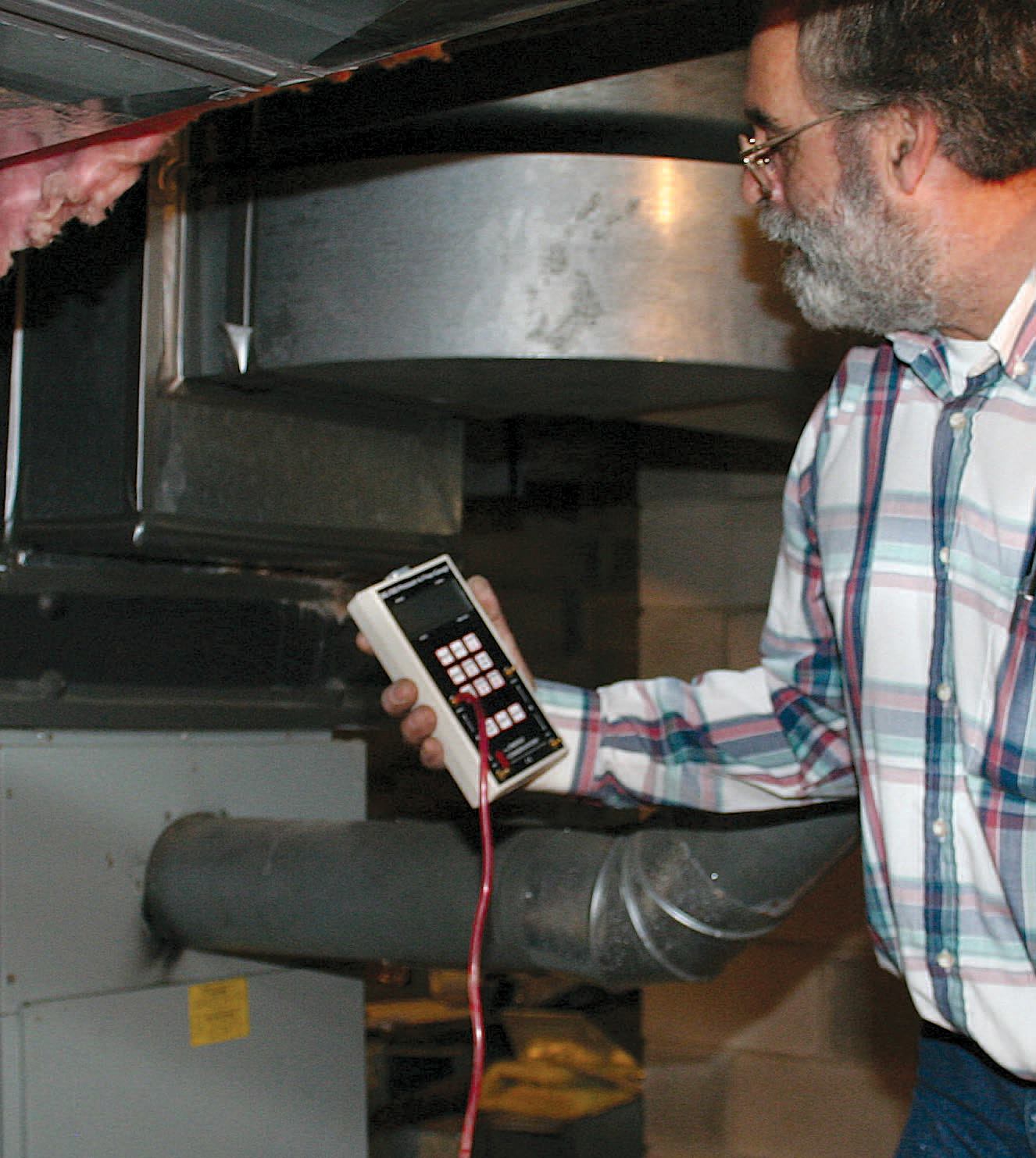 Blower Door Testing