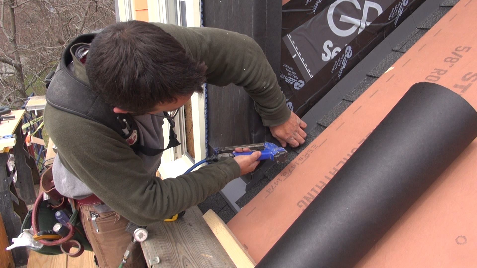 Rainscreen Shingle Siding for a Coastal Dormer