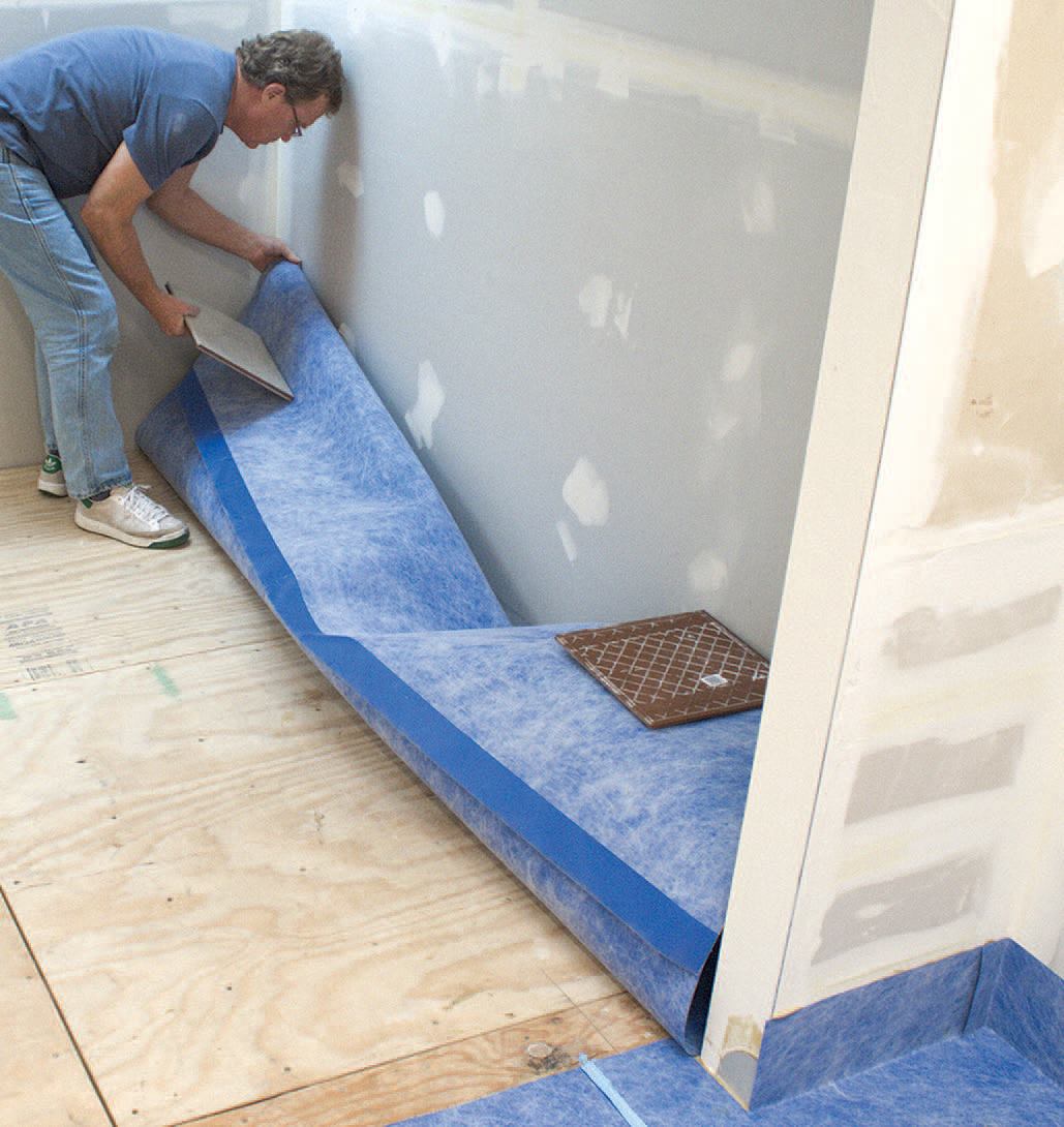 Tiling Over Plywood Subfloors