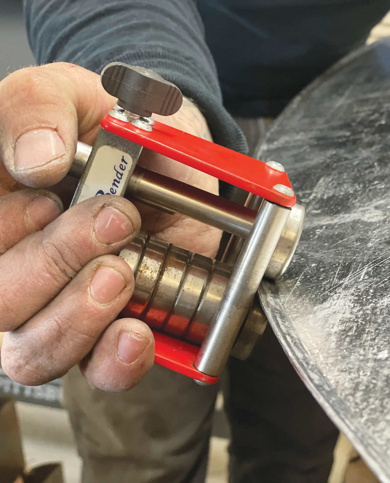 A Concave Metal Roof