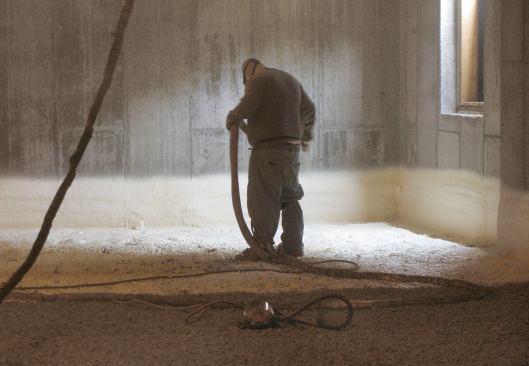 Insulating a Slab With Spray Foam