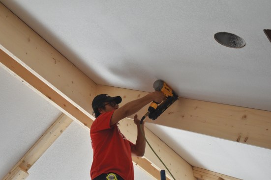 Decorative Beams for a Vaulted Ceiling