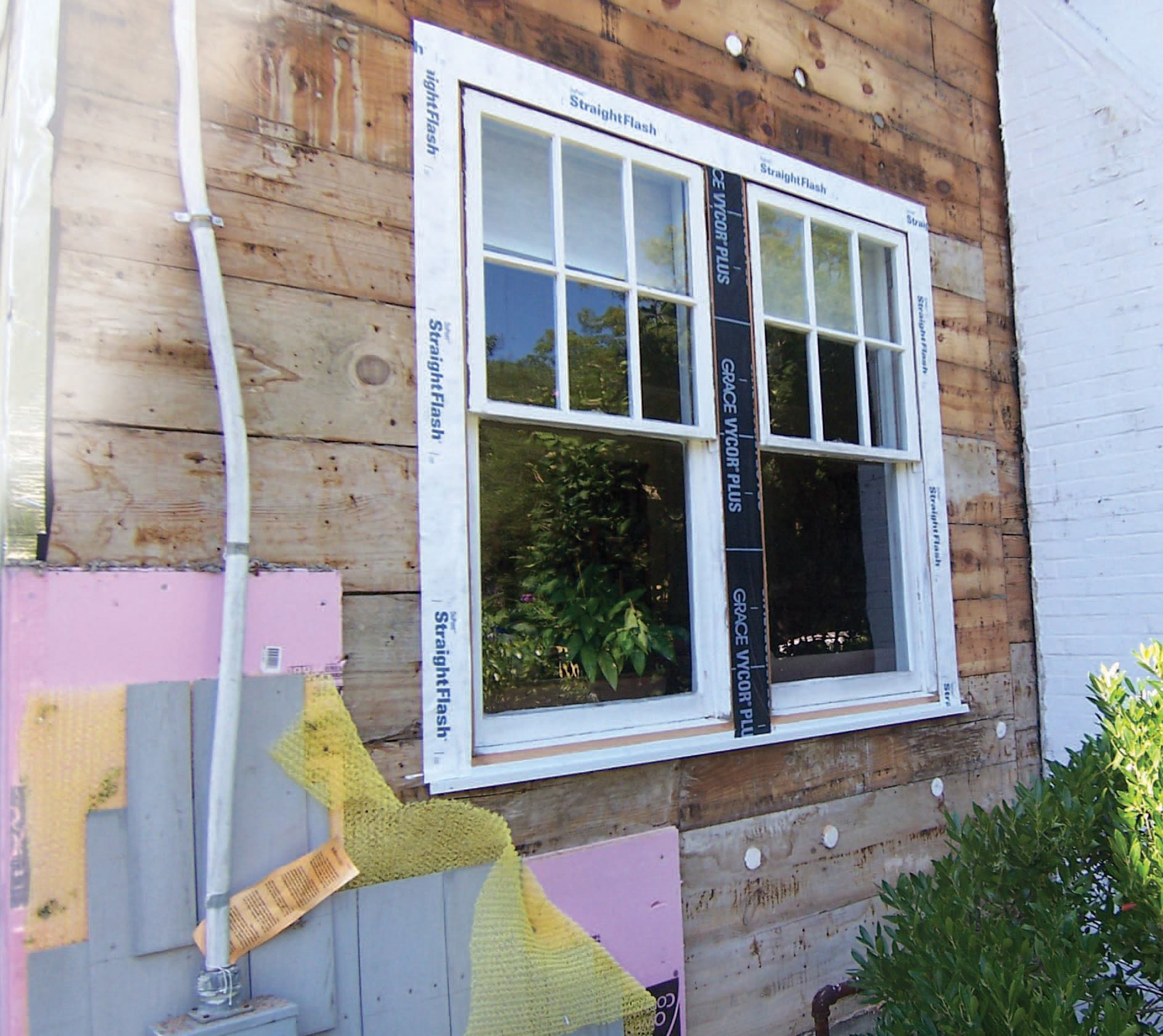 Built-Out Trim for Exterior Foam