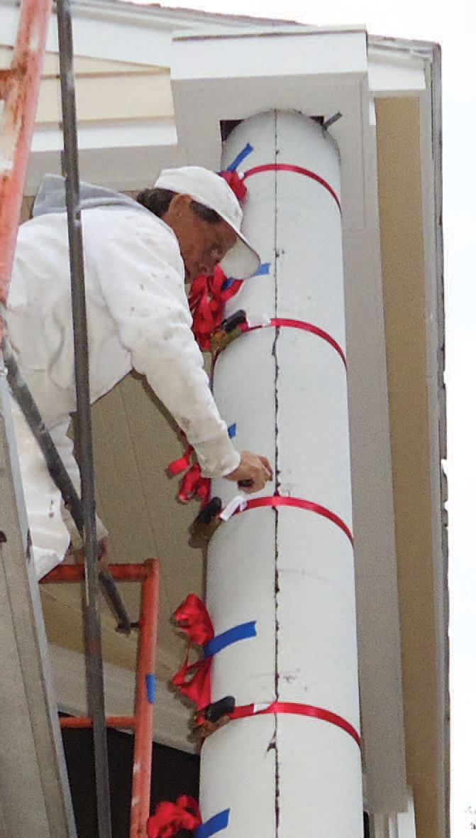 Installing a Split Column