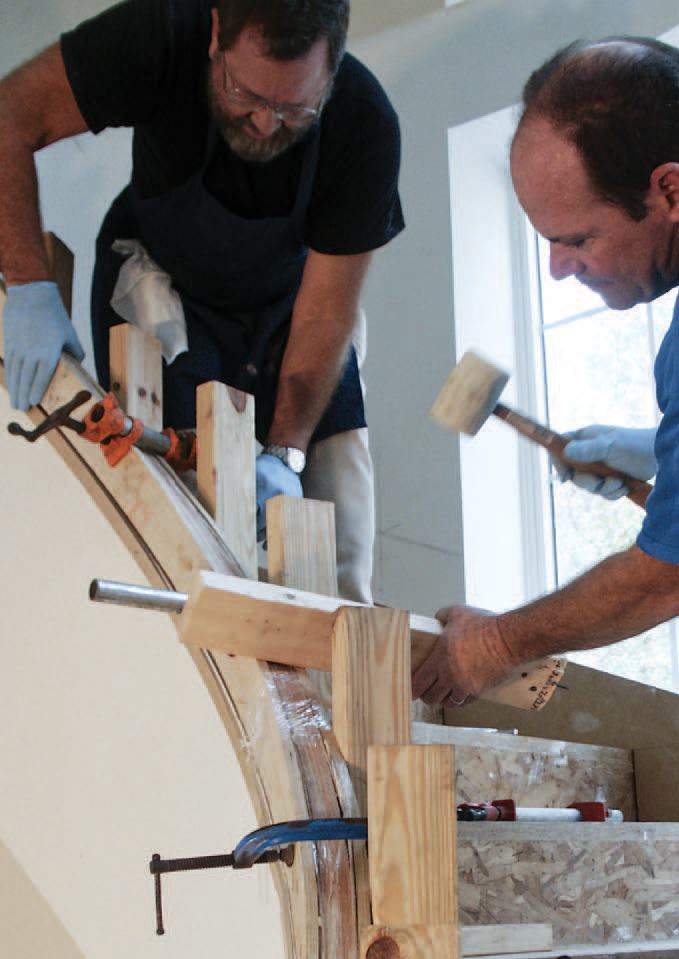 Building a Curved Handrail
