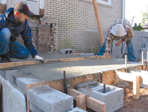 Laying Block Steps