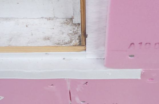 Built-Out Trim for Exterior Foam