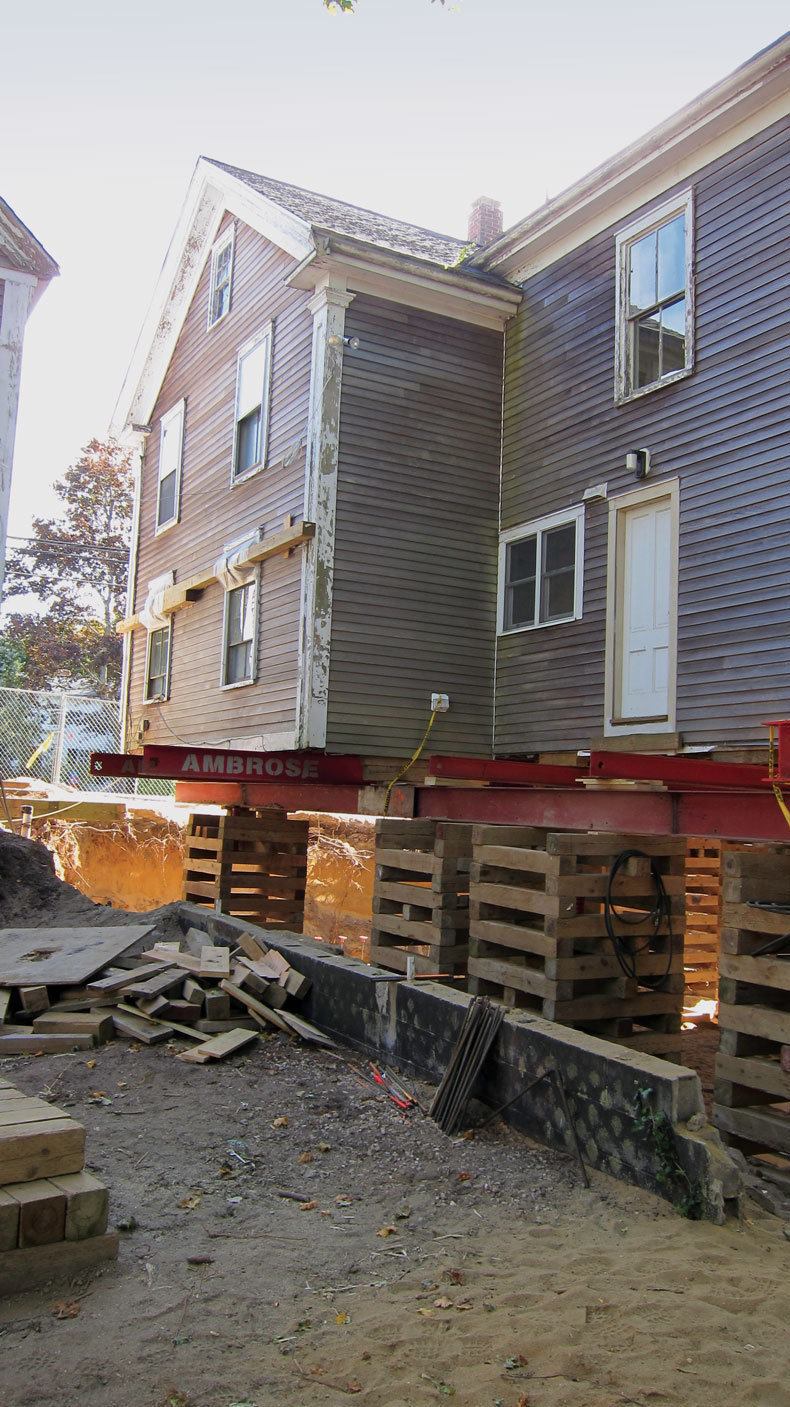 Creating a New Foundation for an Old House