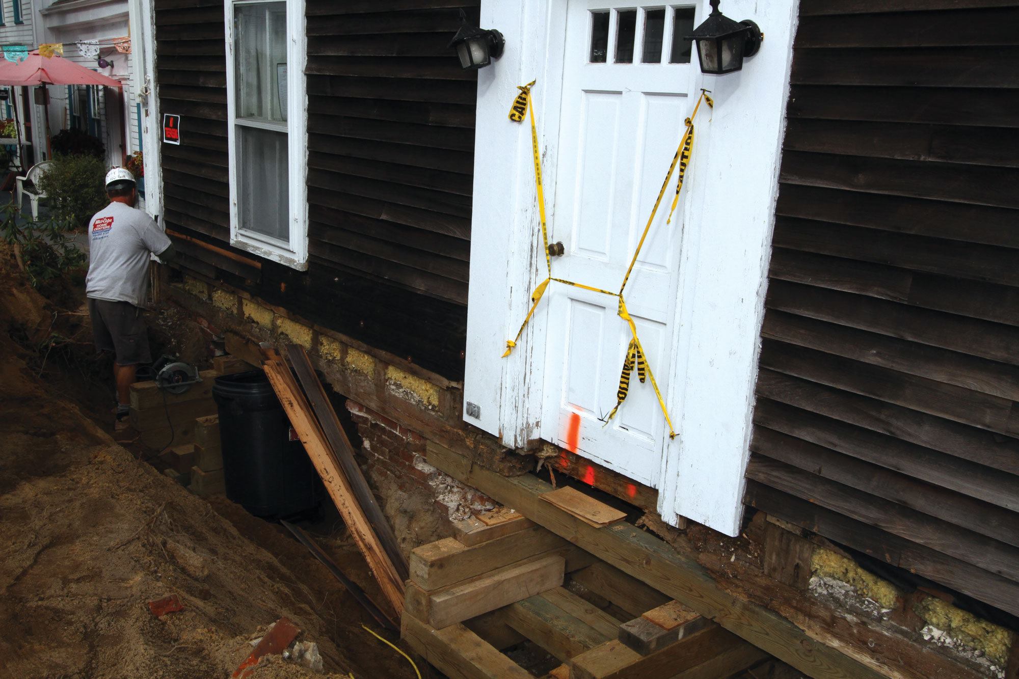 Creating a New Foundation for an Old House