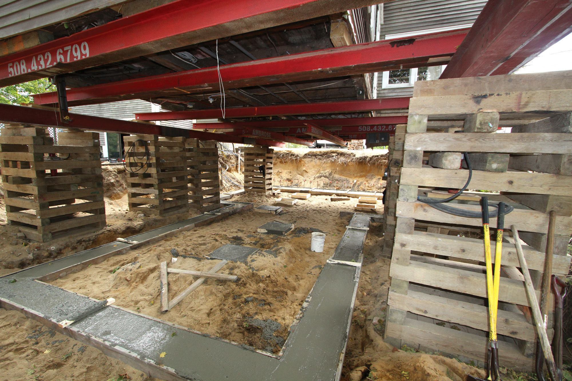 Creating a New Foundation for an Old House