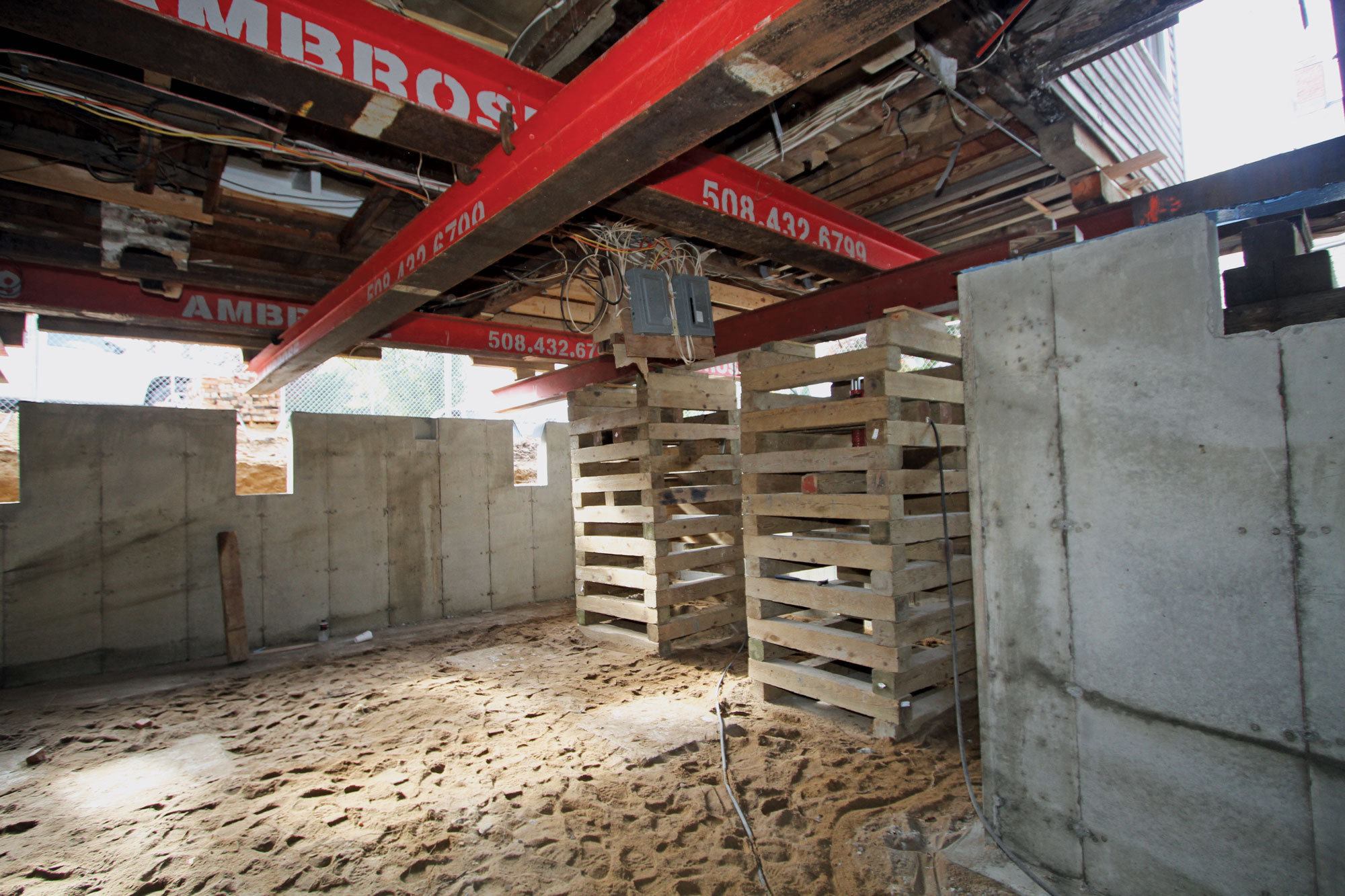 Creating a New Foundation for an Old House