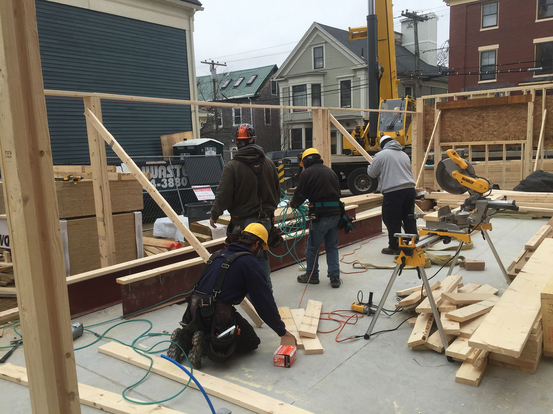 Cantilevered Balcony Beams