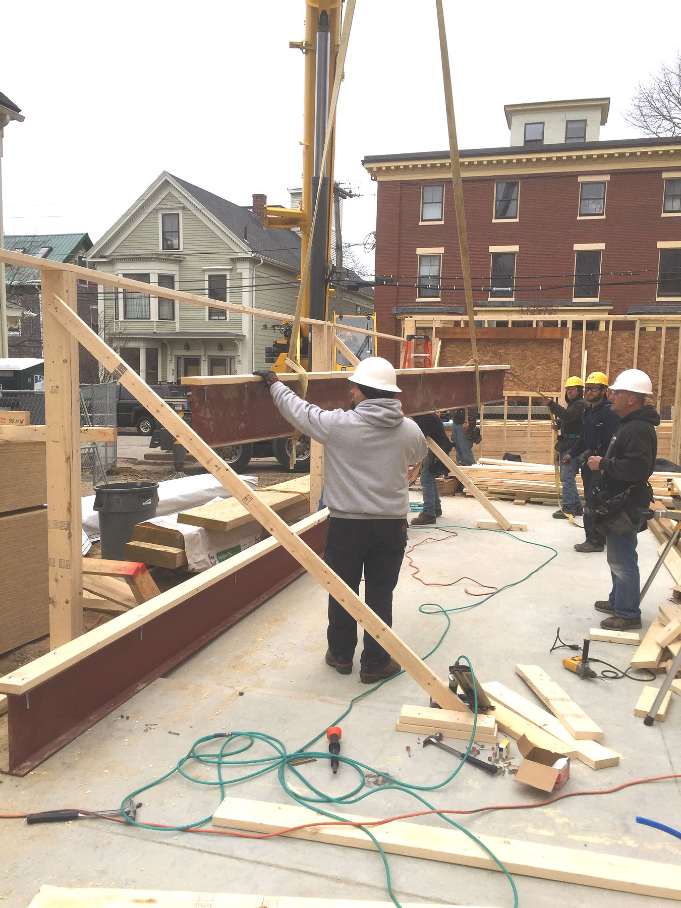 Cantilevered Balcony Beams
