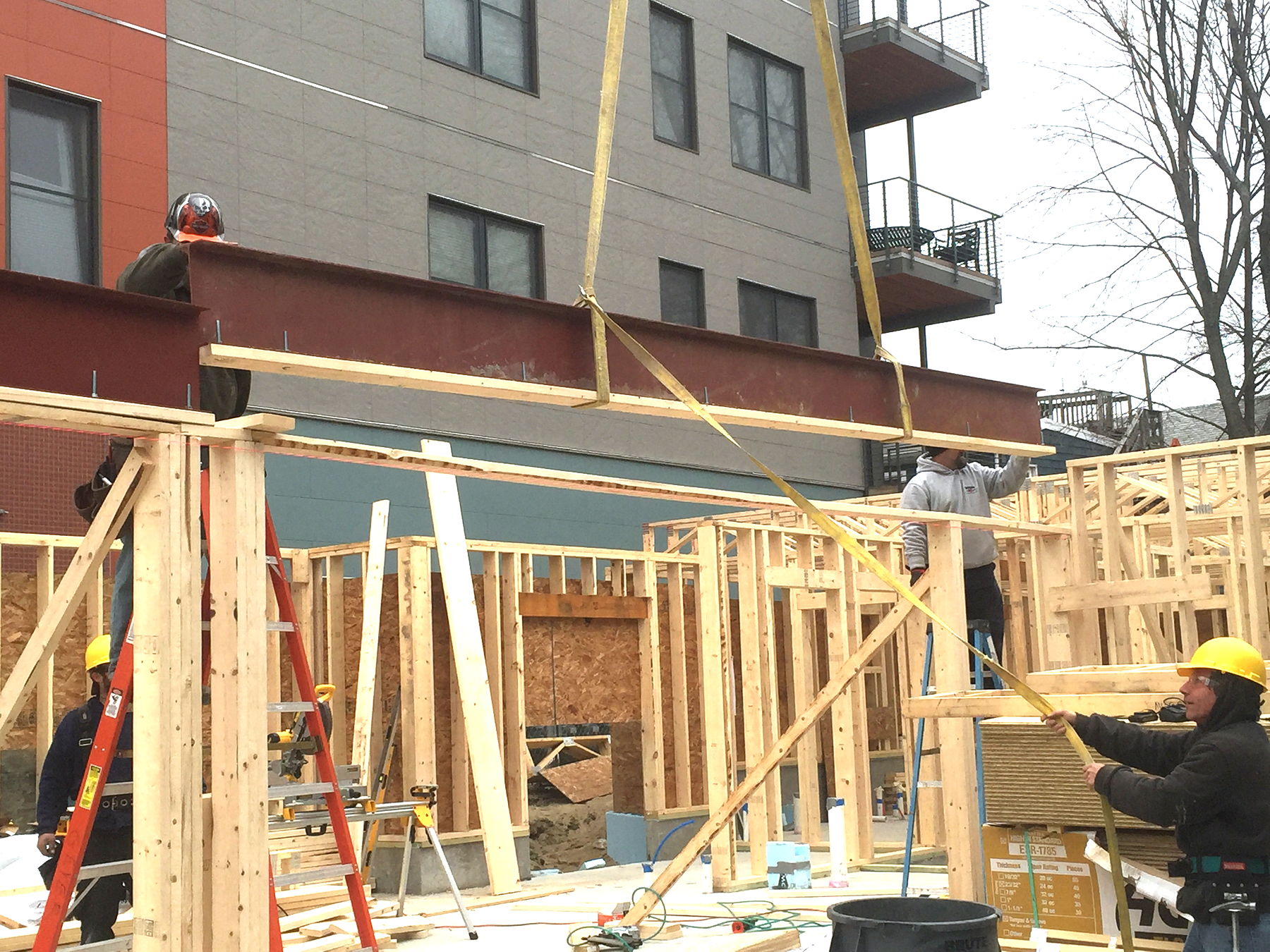 Cantilevered Balcony Beams