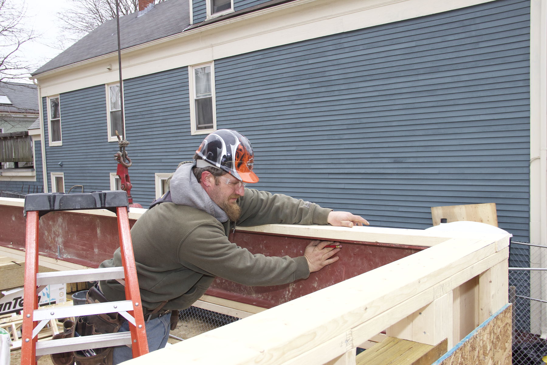 Cantilevered Balcony Beams