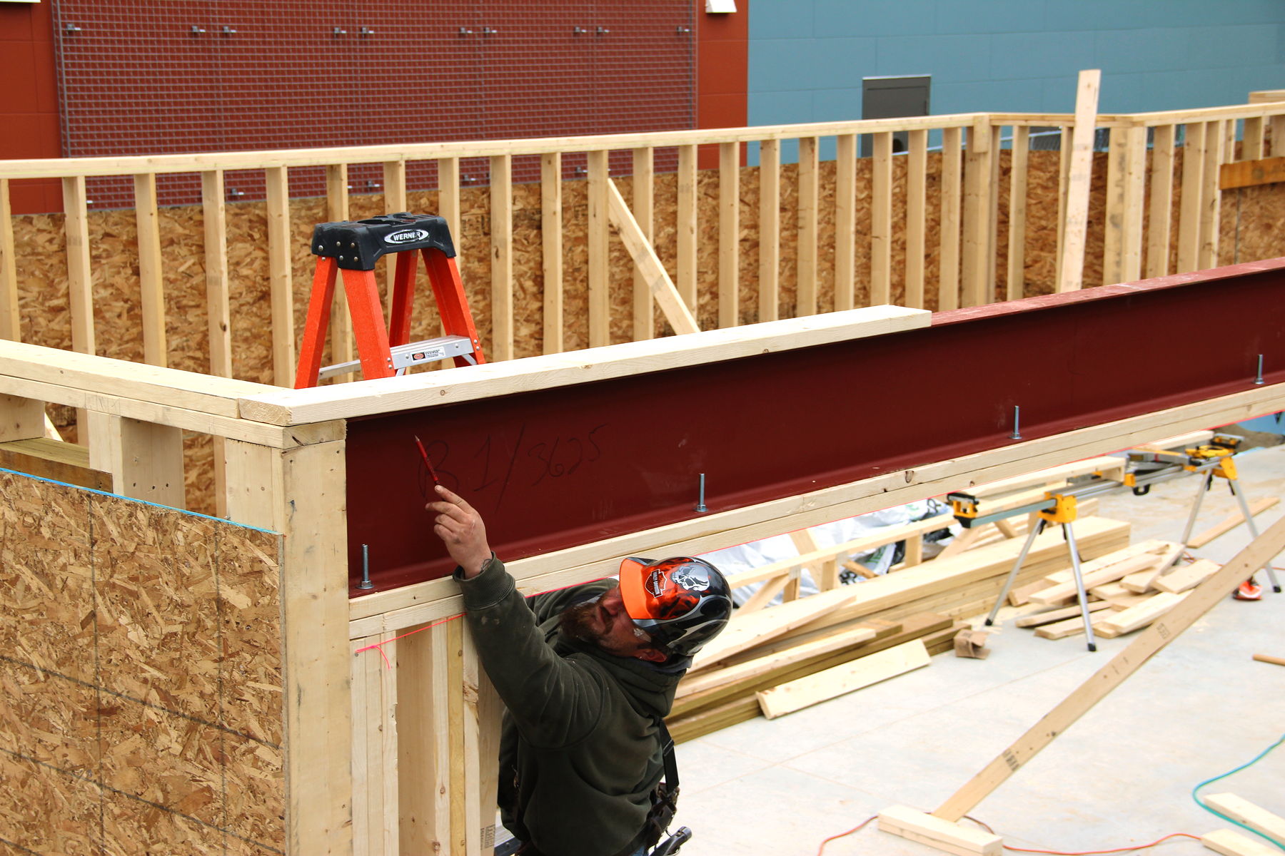Cantilevered Balcony Beams