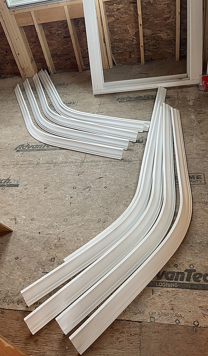 Bending PVC Trim