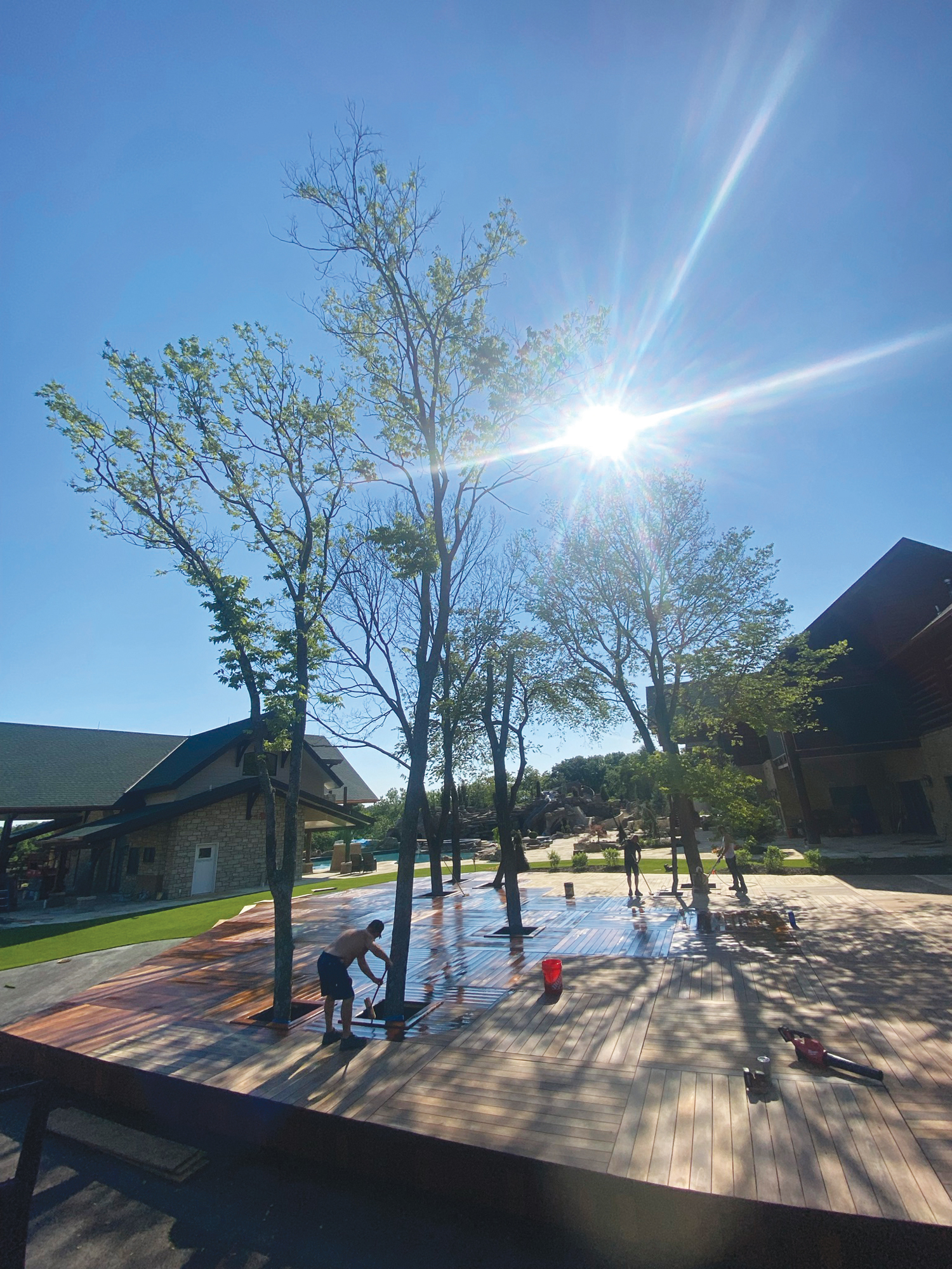 The Eighth of an Acre Deck